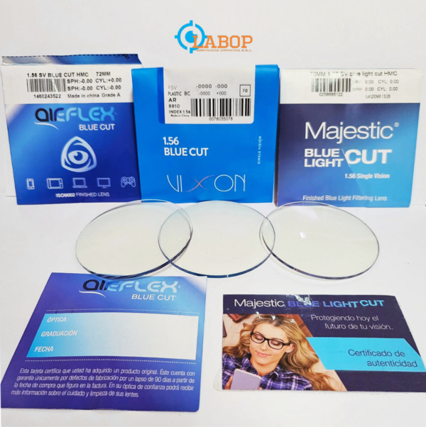 Orgánico Blue Cut Con Antireflejo – Labop